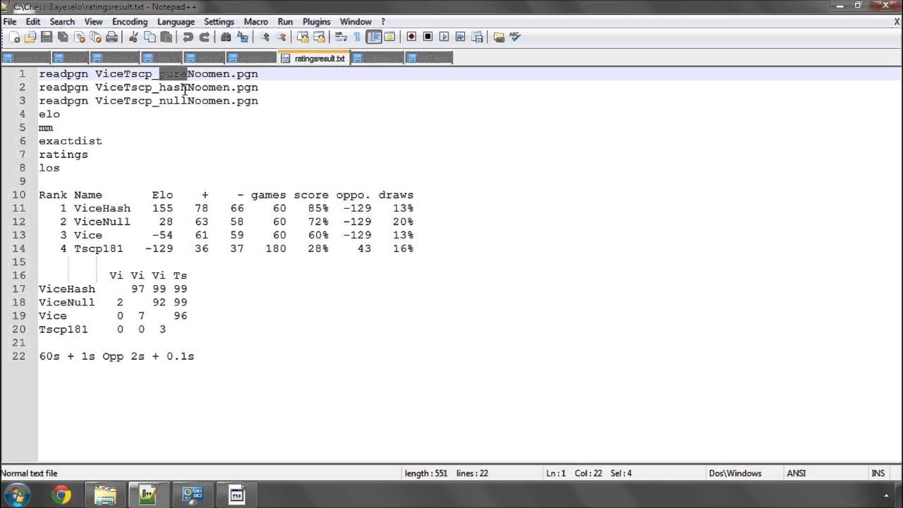 Programming A Chess Engine in C Part 86 - Test Results, Debug Test Run ...