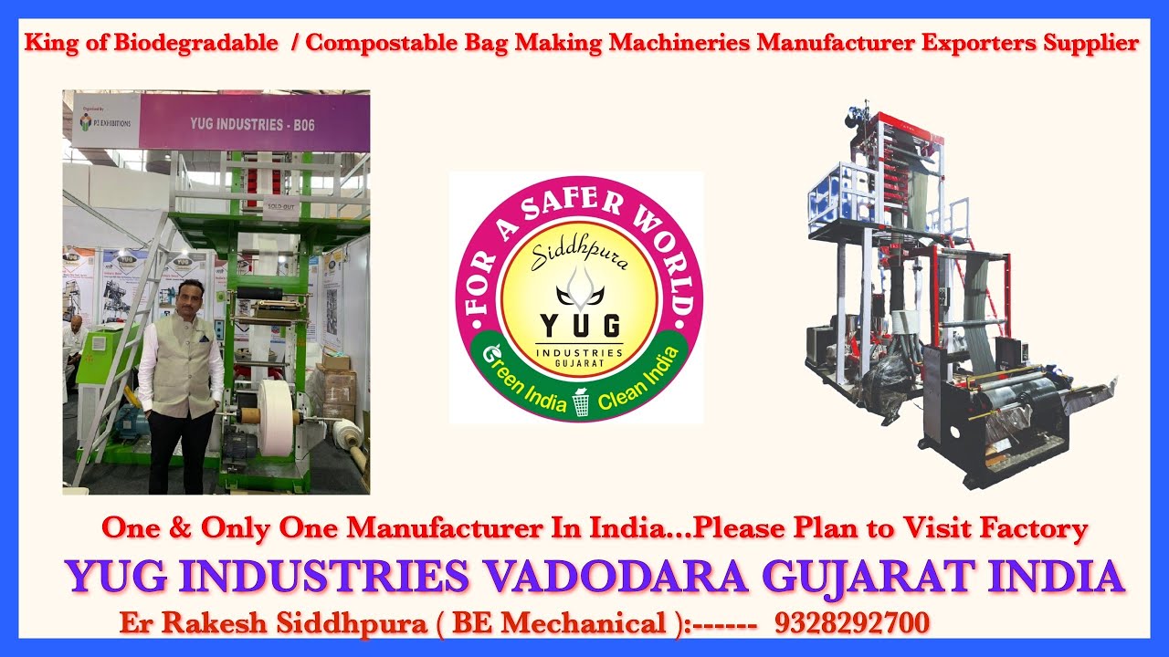 Biodegradable Bag Making Machine|Bio Plastic Bag ...