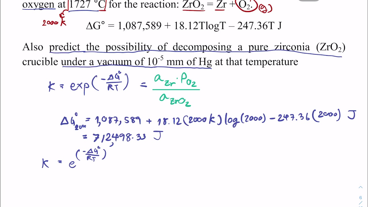 ทบทวนครั้งที่ 7 (3/10) Equilibrium Constant and Equilibrium Partial ...