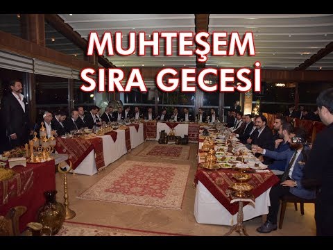 Adnan Oktar'ın katıldığı muhteşem sıra gecesi (Şubat 2018)