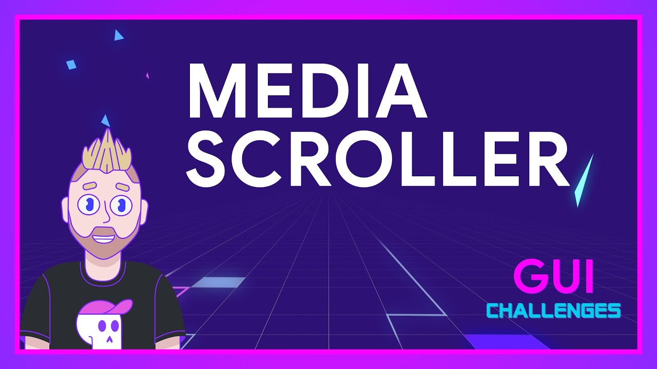 Thinking on ways to solve a MEDIA SCROLLER - YouTube