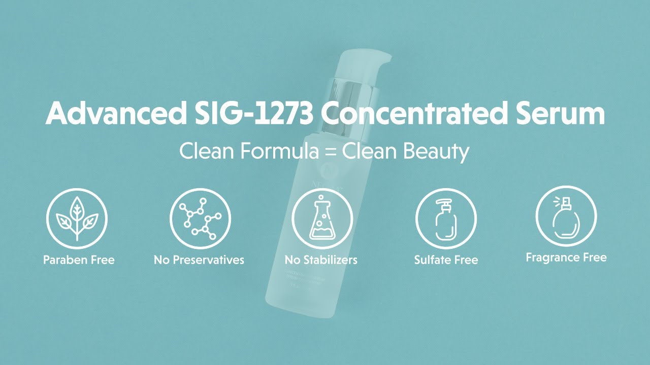 Advanced SIG-1273 Serum: Formulated WITH ONLY 8 ingredients - YouTube