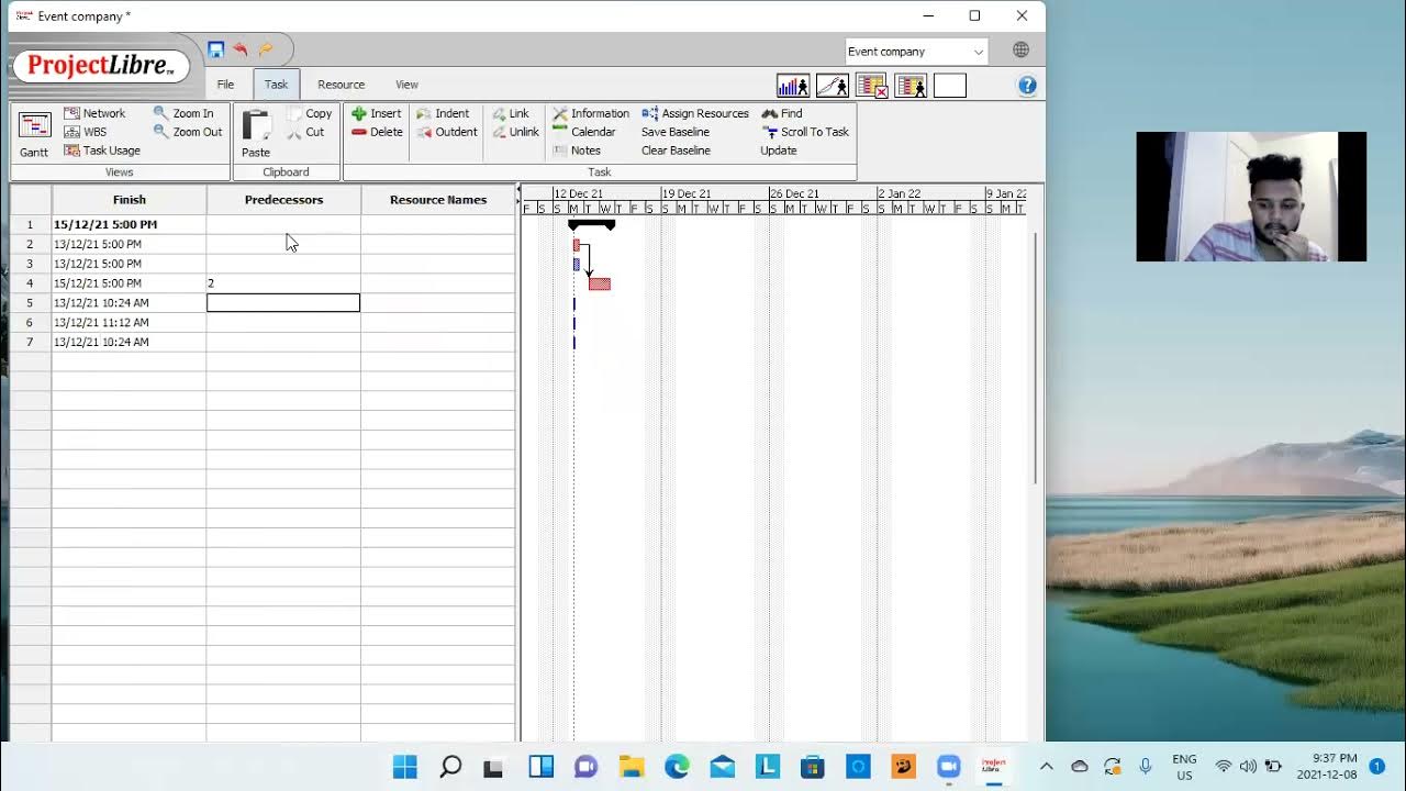 Project Libre - tutorial - YouTube