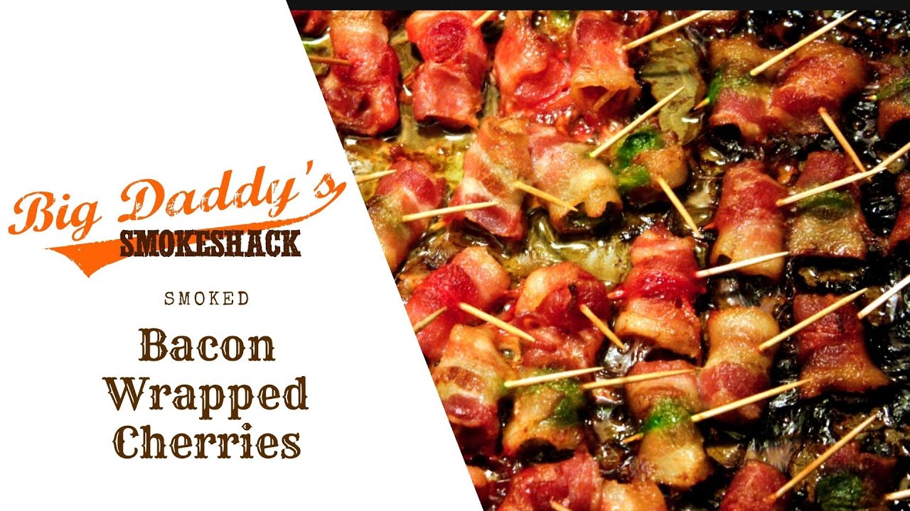 Smoked Bacon Wrapped Cherries - YouTube