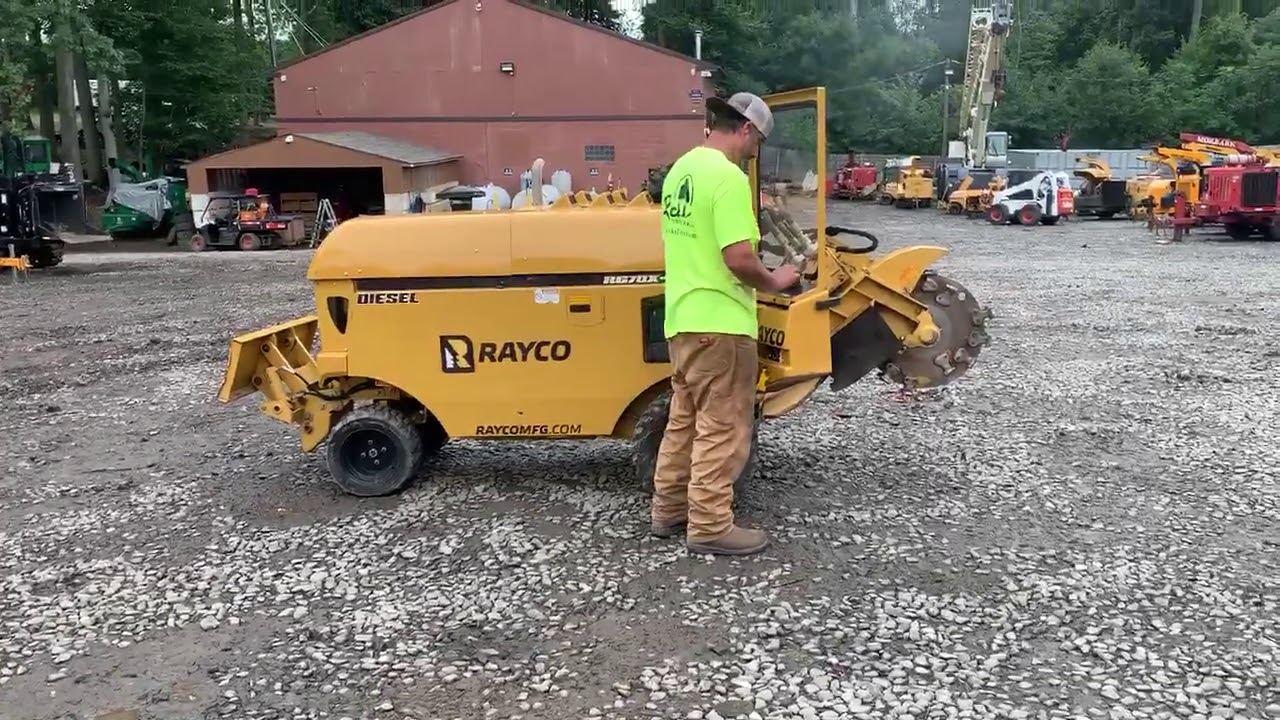 2017 Rayco RG70X-R - Stock# 3504 - YouTube