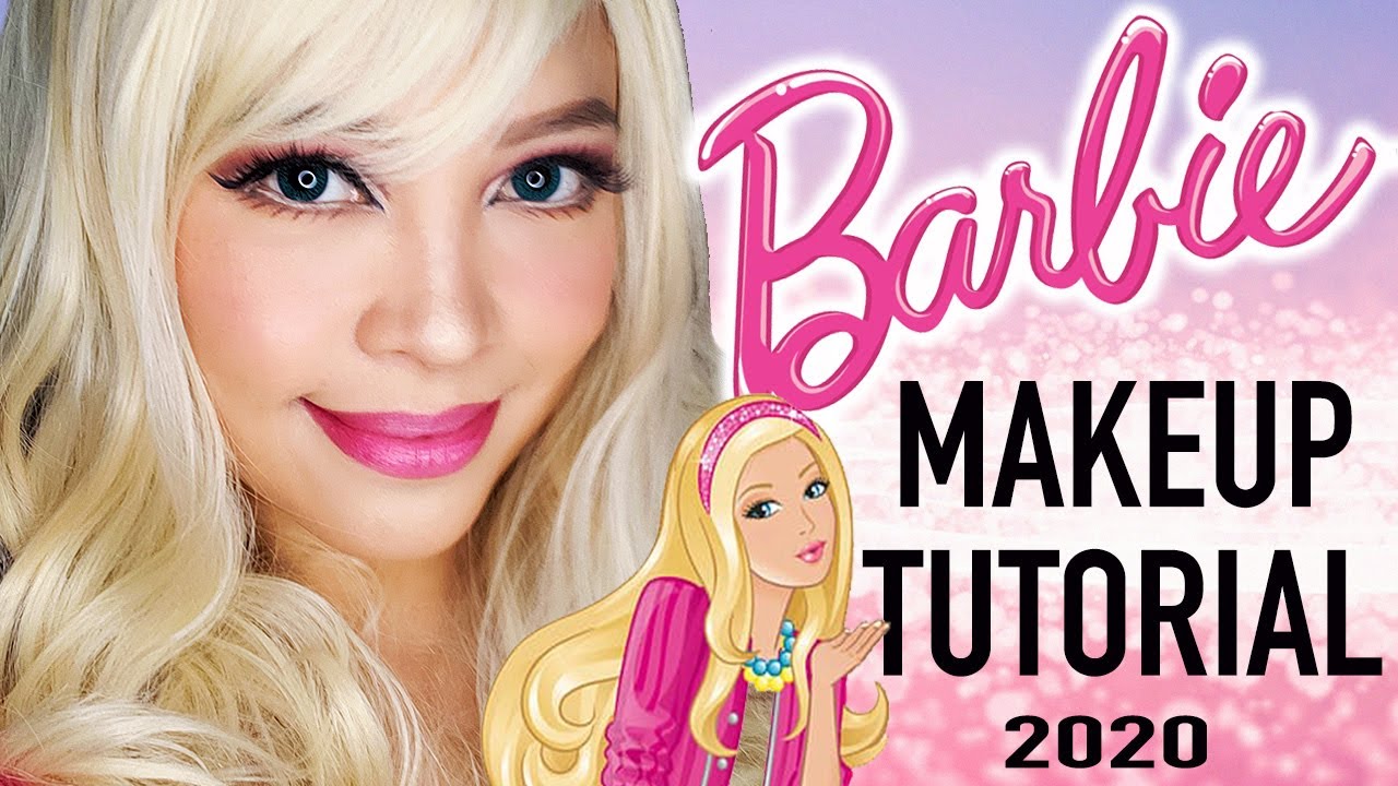 EASY BARBIE MAKEUP TUTORIAL 2020 | For Halloween, Costume, Cosplay, Tik ...