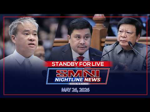 SMNI Nightline News with MJ Mondejar & Admar Vilando | May 26, 2026 – Martes
