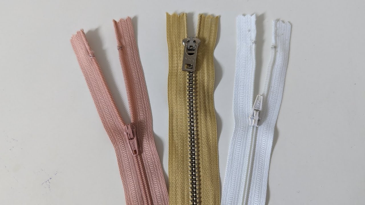 How to replace a Zipper on Pants/ Trousers - YouTube