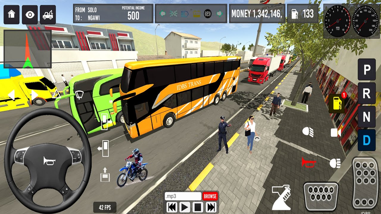 New Euro City Local Coach Real 3D Bus Driving Highway Crazy Driver Race ...