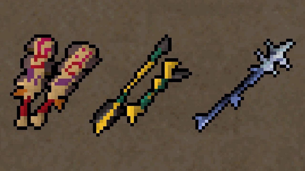 Runescape got new weapons to PK with today - YouTube