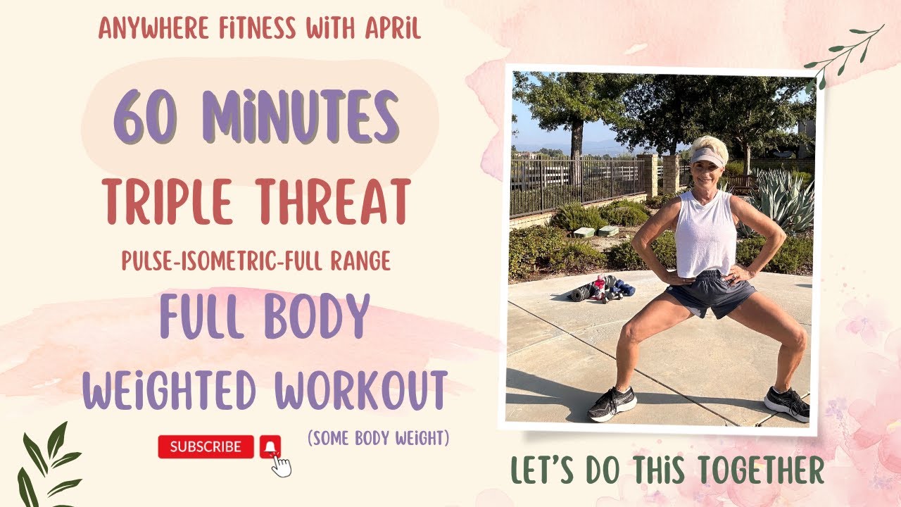 60 Minute || TRIPLE THREAT || Pulse/Isometric/Full Range || Full Body ...
