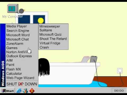 Windows AIDS: newgrounds game #186896 (READ DES) - YouTube