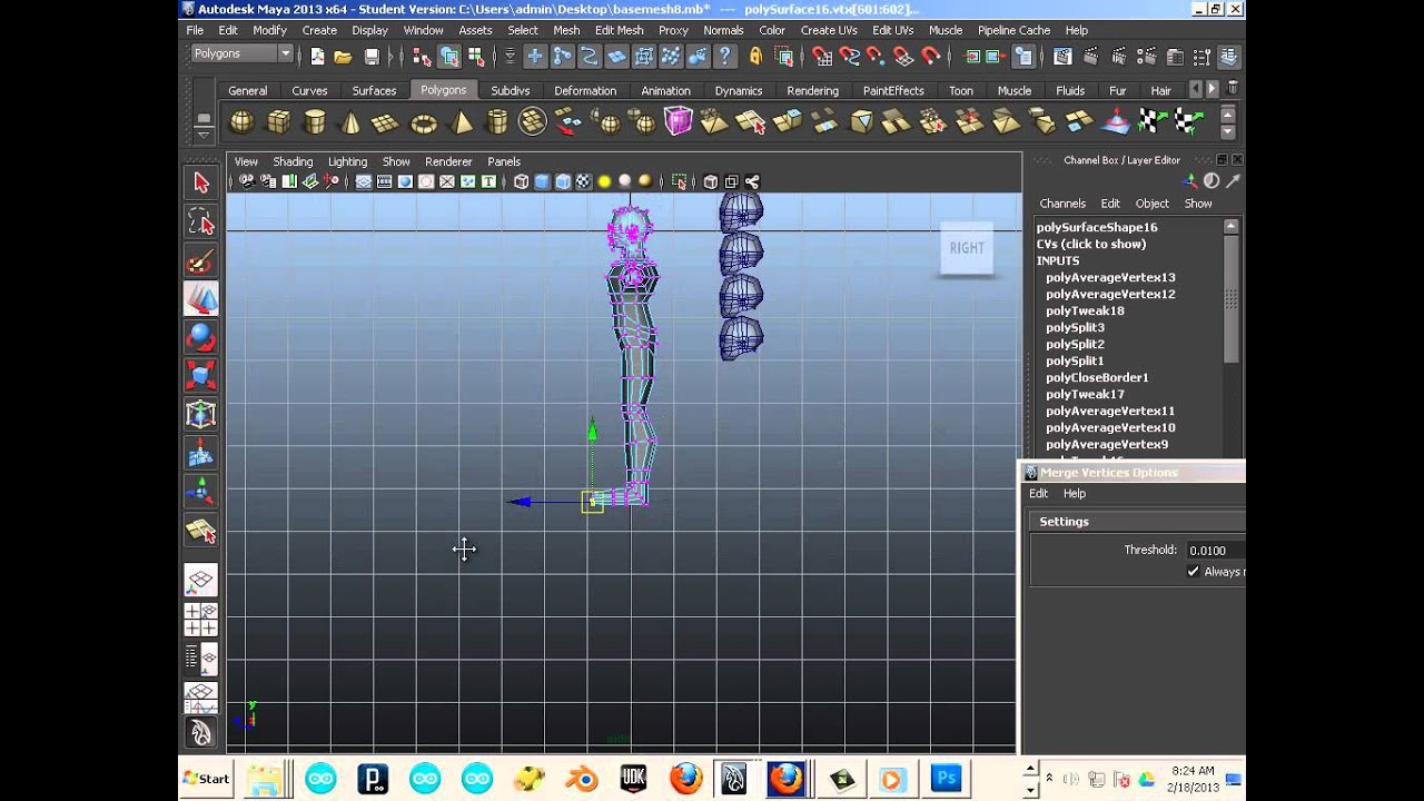 0010 Maya character Development Foot - YouTube