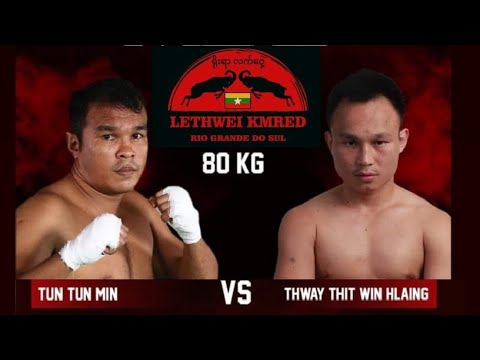 AMAZING LETHWEI FIGHT: TUN TUN MIN X THWAY WIN HLAING ထွန်းထွန်းမင်း vs သွေးသစ်ဝင်းလှိုင် - YouTube