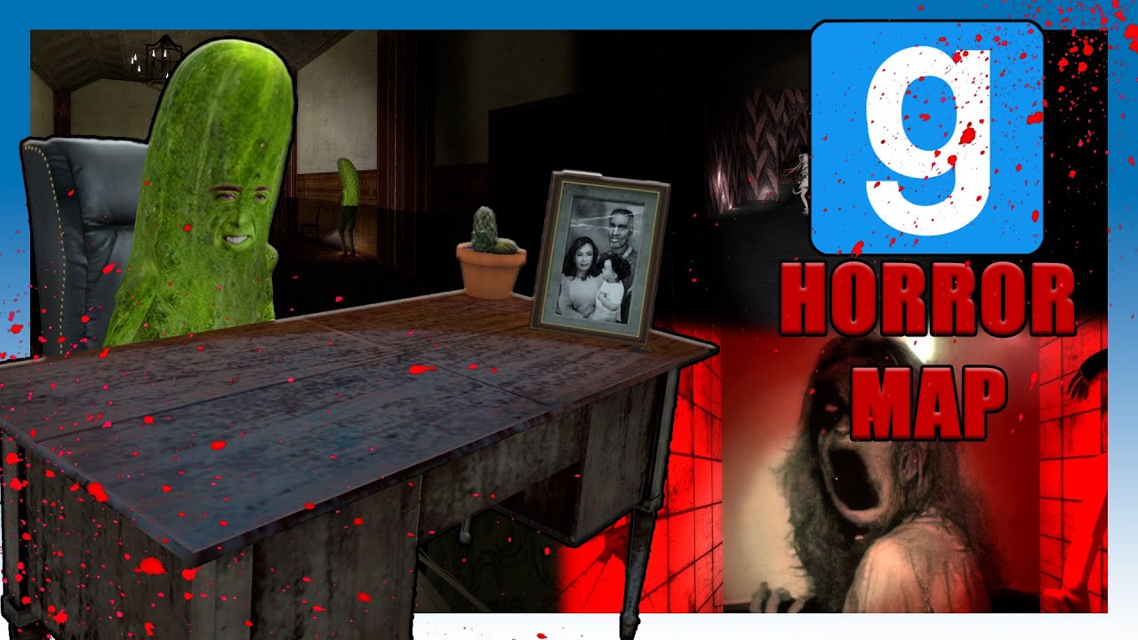 ≪GMOD HORROR MAP≫ THE HAUNTED RUSSIAN HOTEL?? (Pickle Rick, Mozart ...