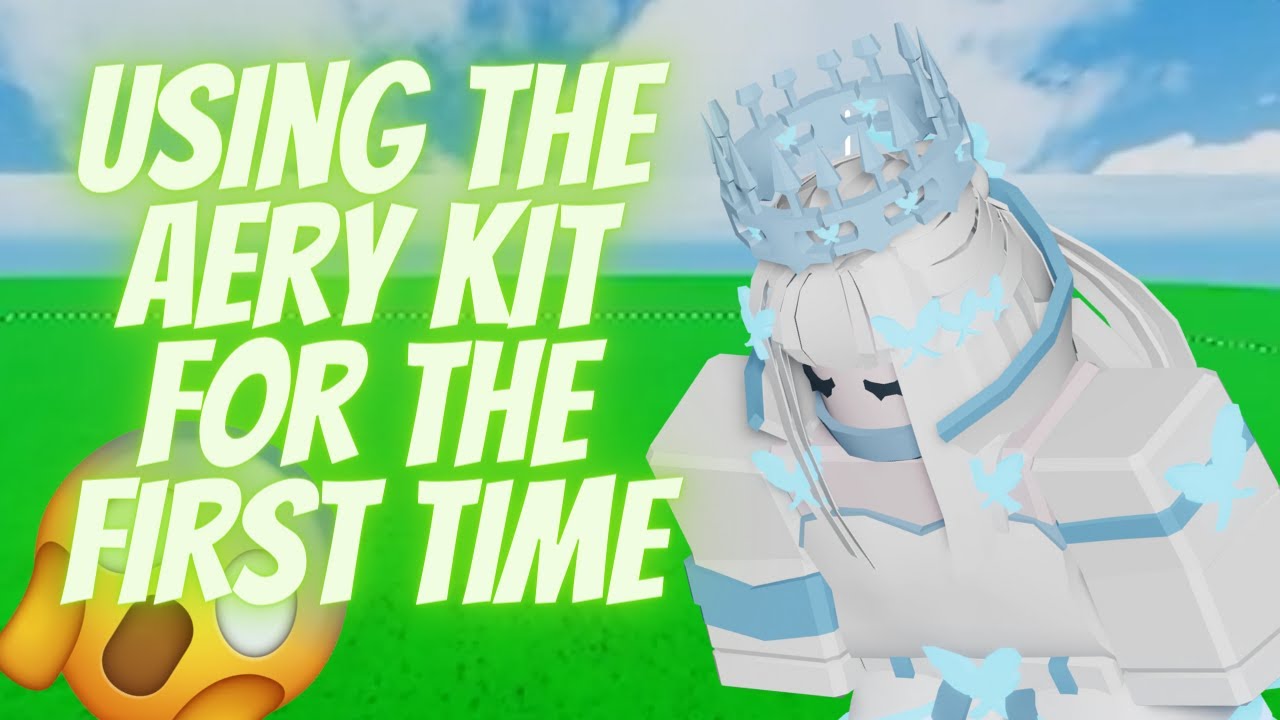 Using the *AERY KIT* for the FIRST time In Roblox Bedwars - YouTube