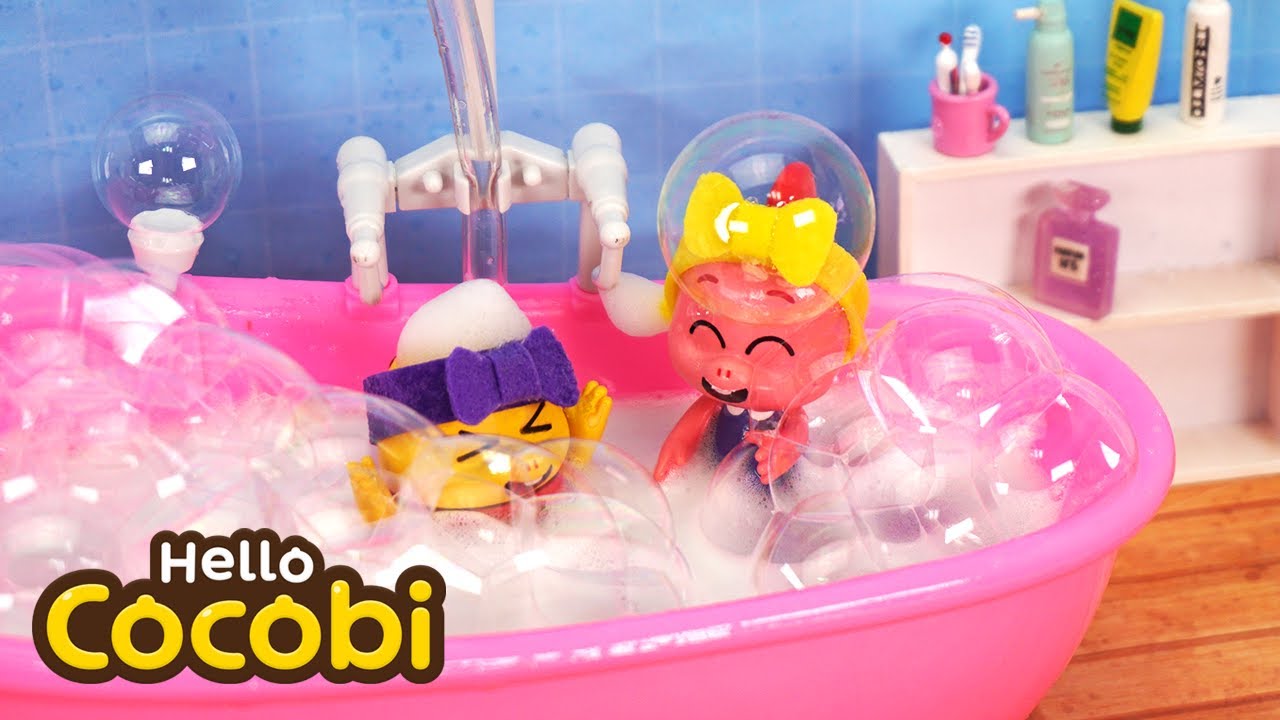 Funny Bath Song😍 + More Good Habits Songs | Cocobi Kids Songs & Nursery ...