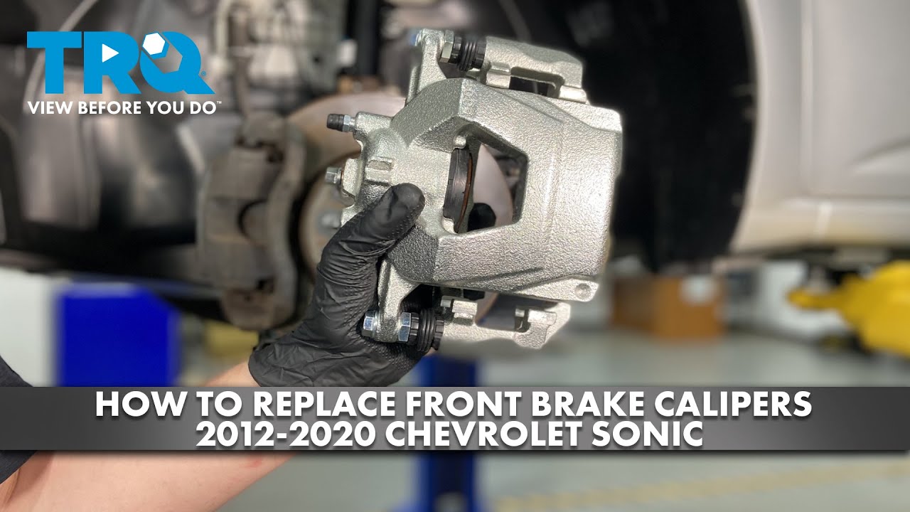How to Replace Front Brake Calipers 2012-2020 Chevrolet Sonic - YouTube