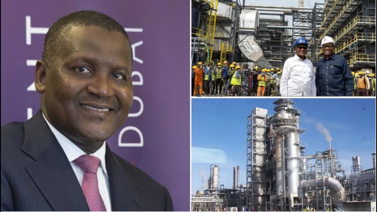 Inside the Dangote Refinery: Africa's Mega Oil Processing Hub - YouTube