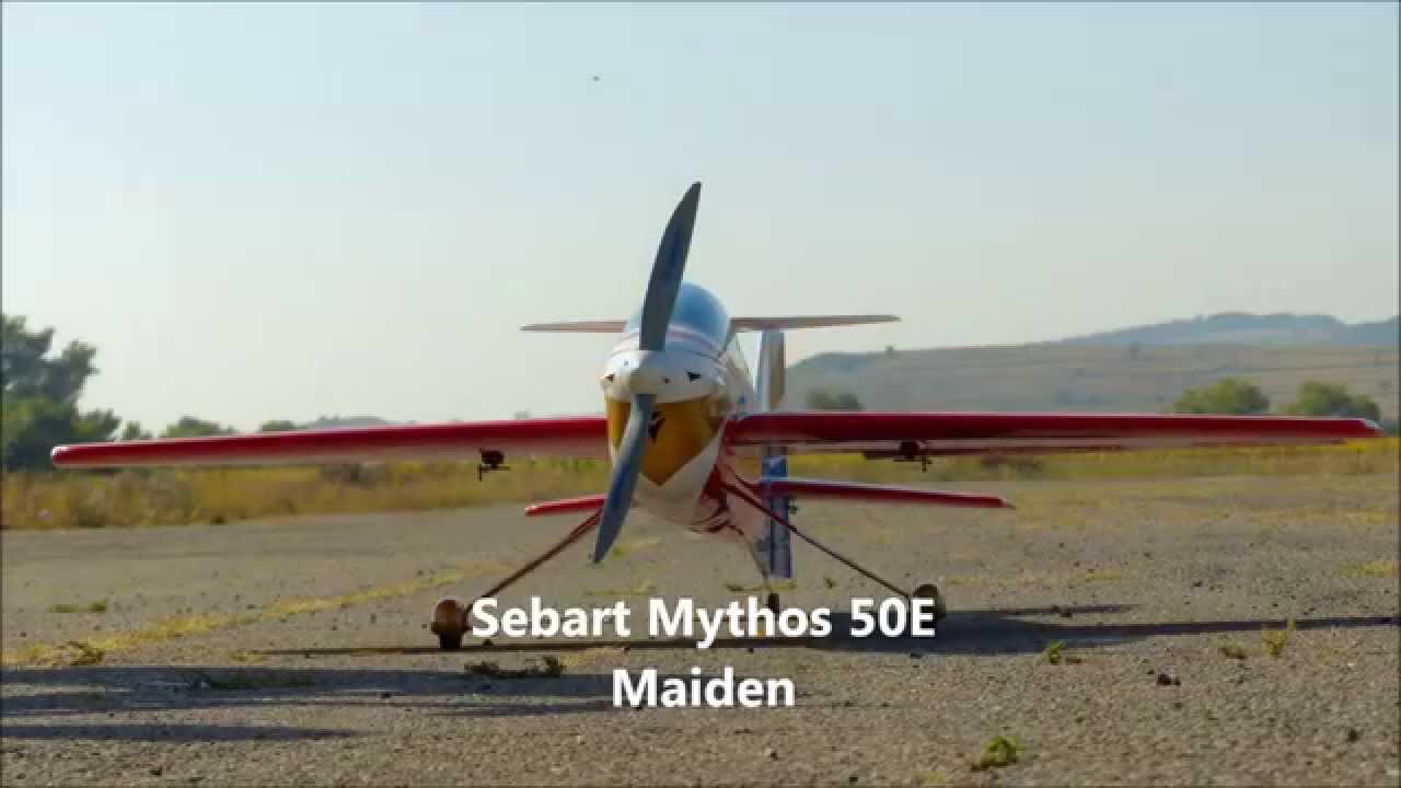 Sebart Mythos 50E maiden flight - YouTube