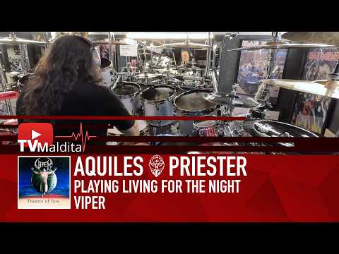 TVMaldita Presents: Aquiles Priester playing Living for the Night (Viper)