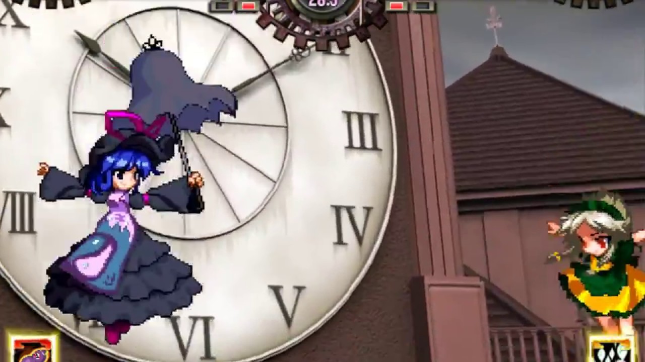 Hisoutensoku Netplay - Sakuya (Valiant25) VS Yukari (7TC7) - YouTube