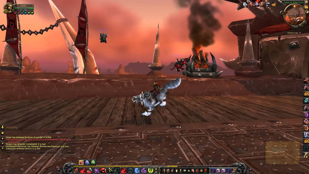 Swift Timber Wolf Mount Gameplay - YouTube