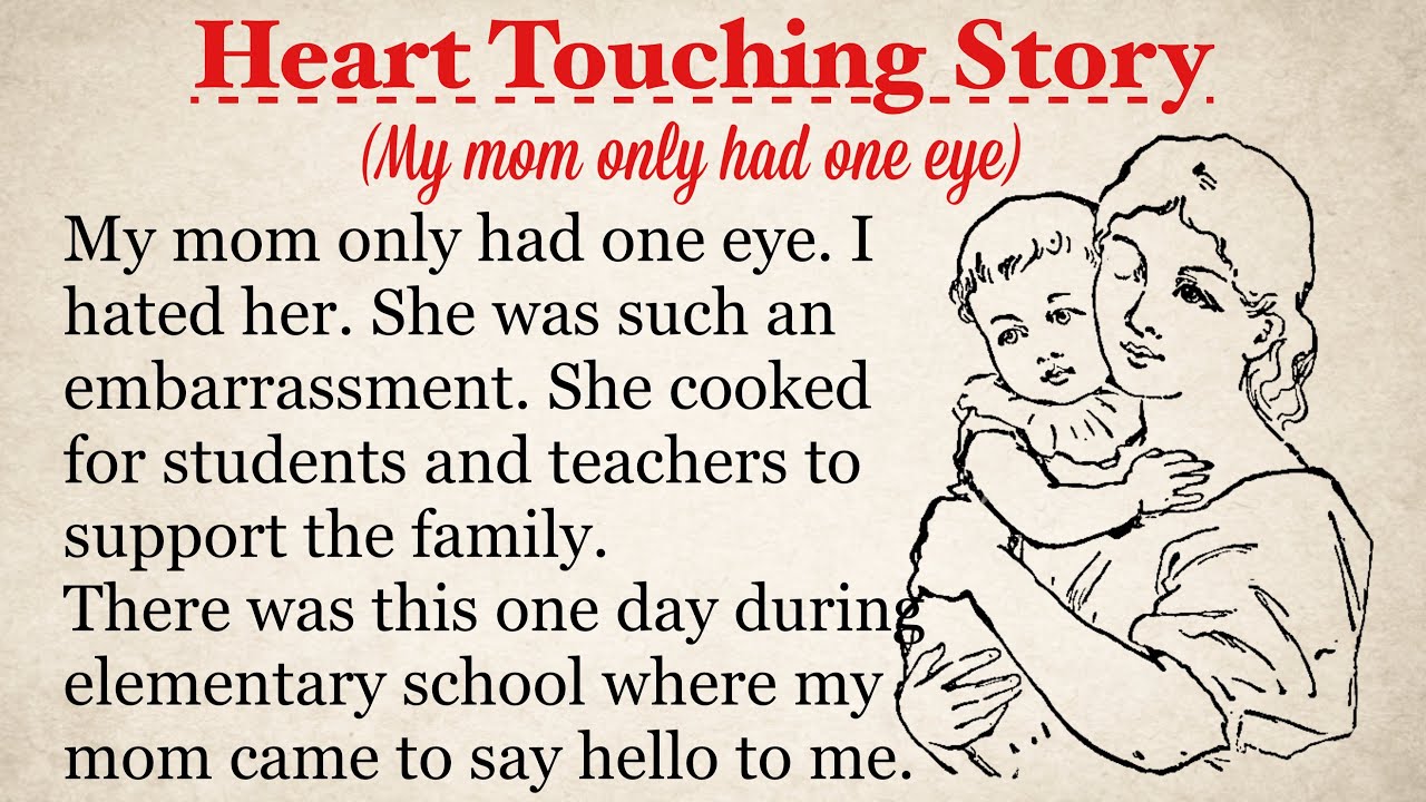 My mom only had one eye level 1 🔥| Heart Touching Story | English story ...