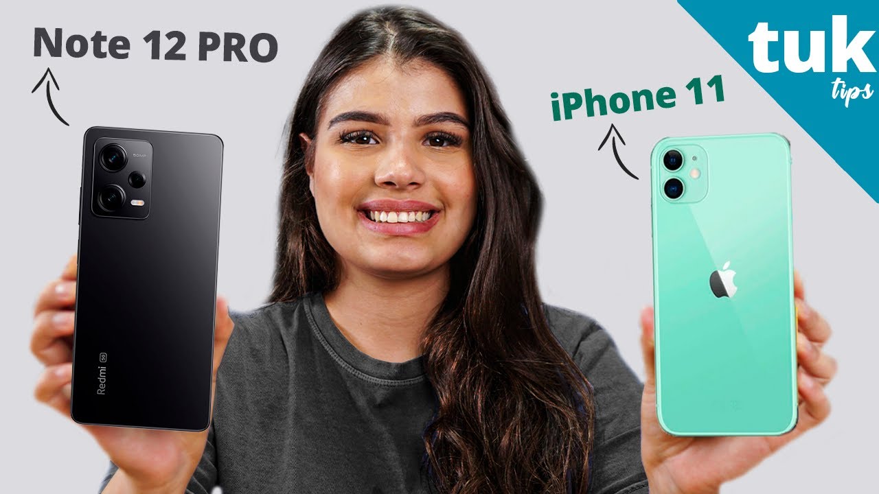 Qual é o melhor para 2024? Redmi Note 12 PRO vs iPhone 11 - YouTube
