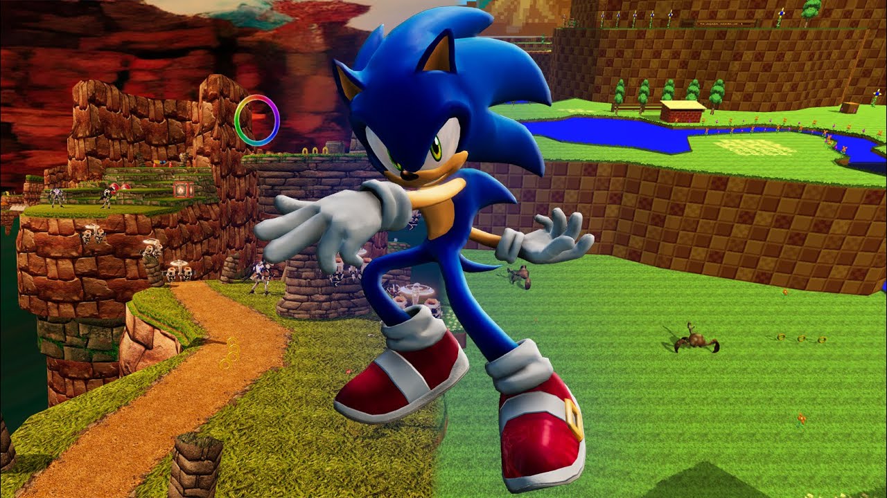 Sonic P-06 - Windy Valley Act 1 Remixed & Greenflower Zone Act 1 ...
