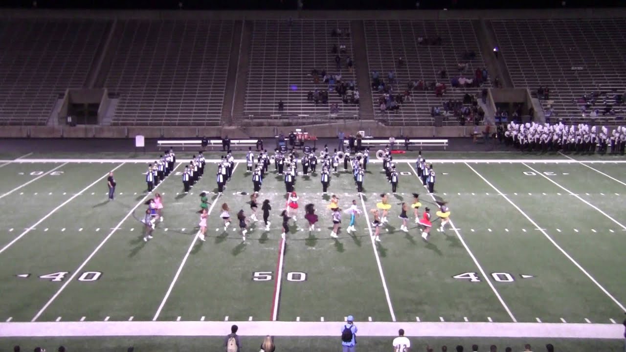 John H. Reagan High School "Soul Raider" Marching Band 2013 Halftime ...