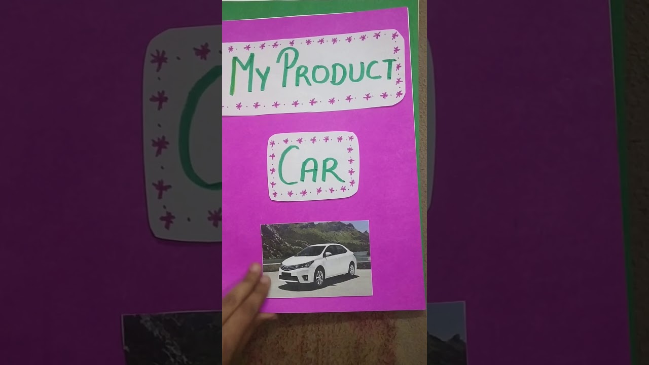 Business studies project for class 12th on topic cars - YouTube