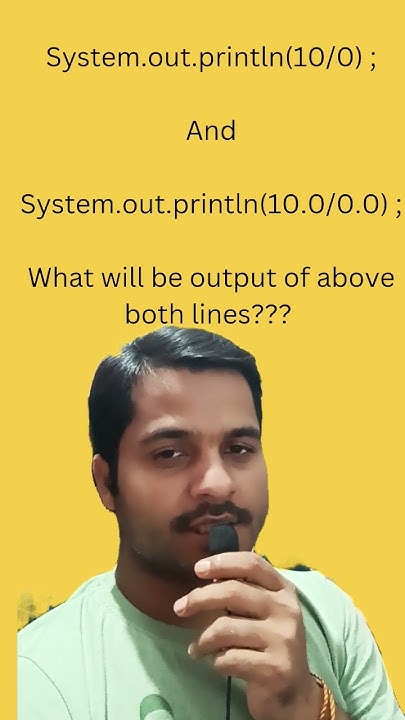 What Will Be The Output Of The Above Program Tech Iq Lab Shorts Ytshorts Java