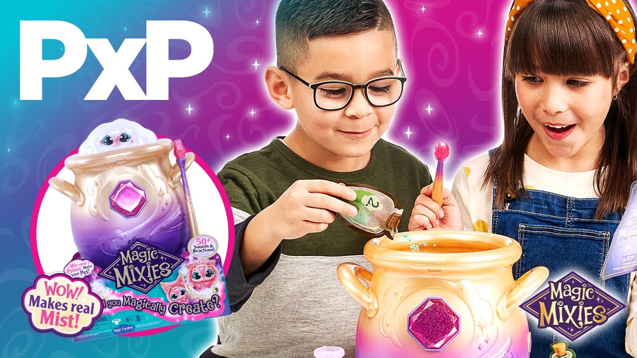 Mix bubbling potions and pets with the Magic Mixies Magic Cauldron! | A ...