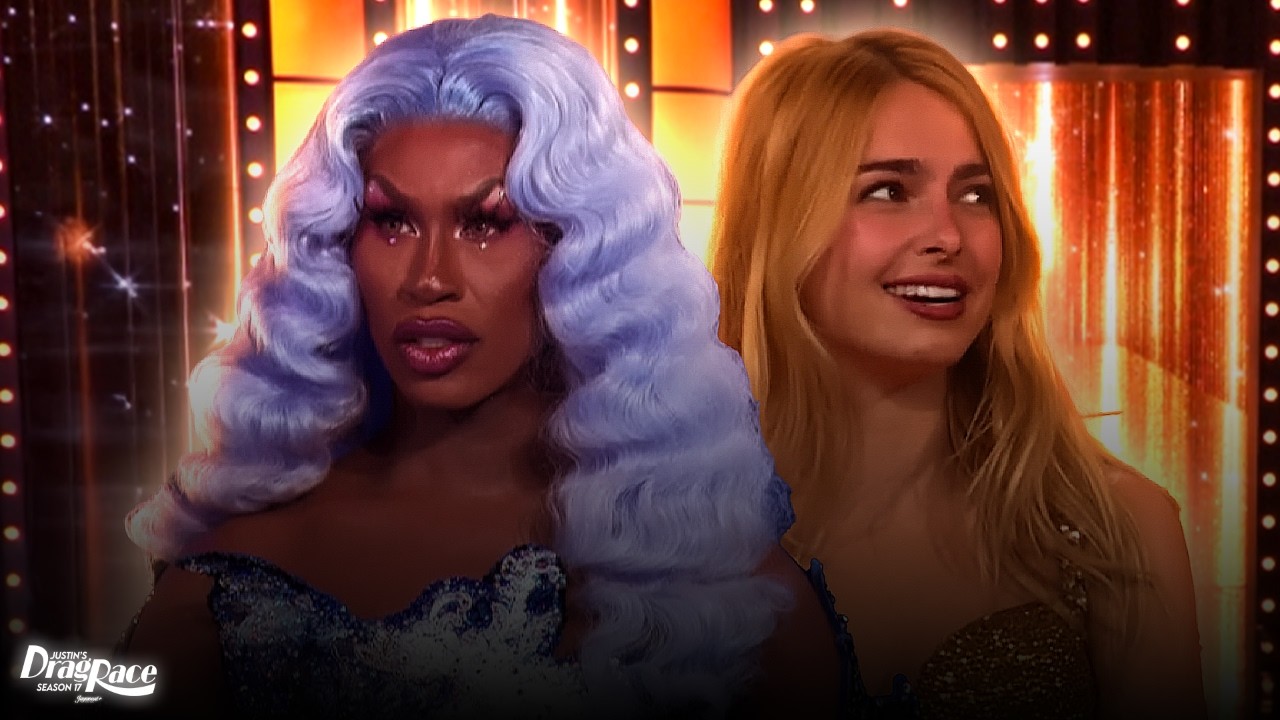 Addison Rae & Shea Couleé's Lip Sync For The Crown 🎶 Justin's Drag Race ...