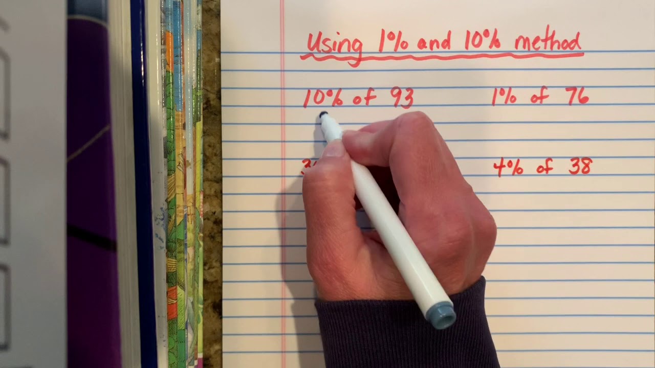 Math 6 Intro to 6-5, percent of a number v2 - YouTube