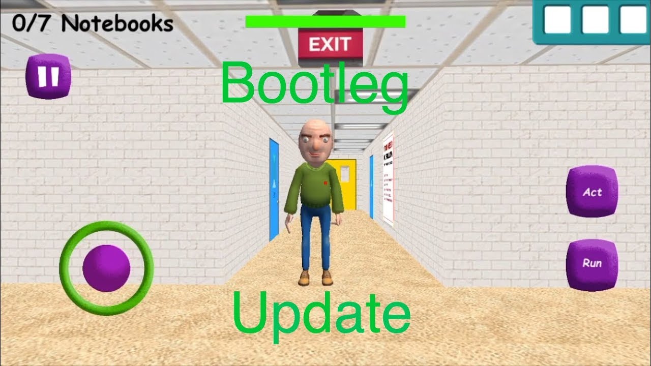 Bootleg Baldi’s new Update - YouTube