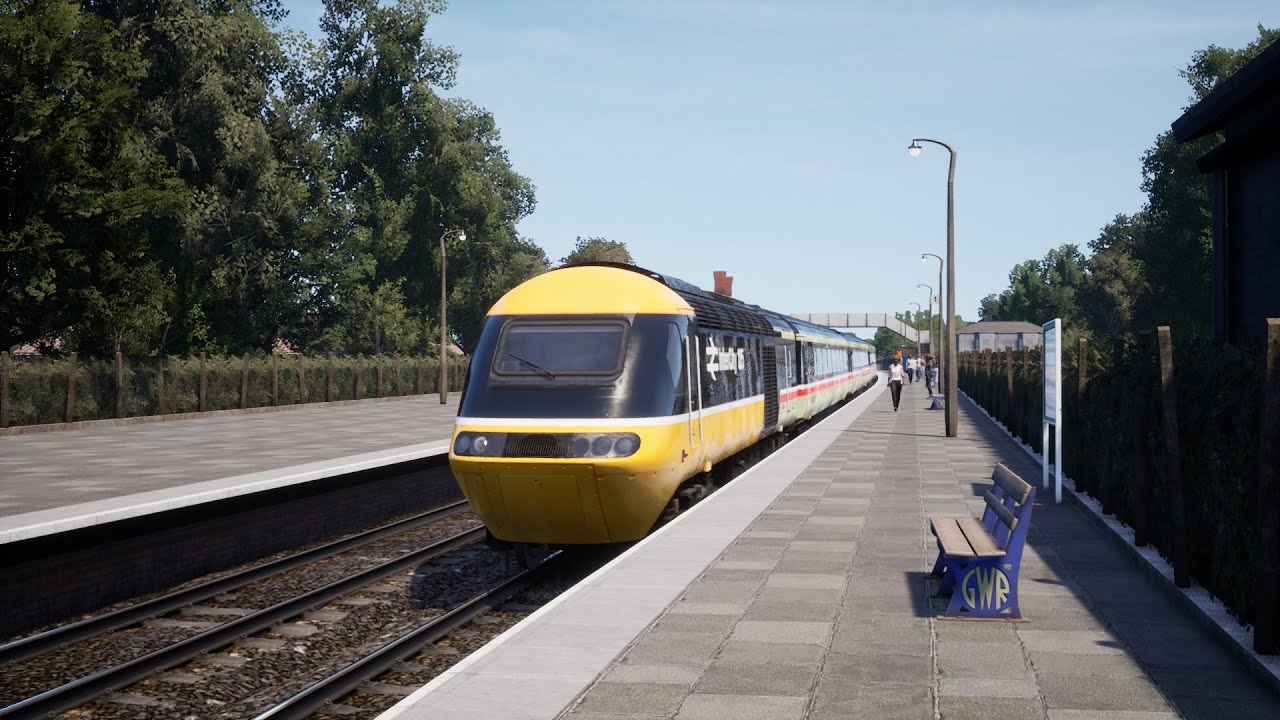 Train Sim World 4: Intercity Class 43 passing Camborne (1987) - YouTube