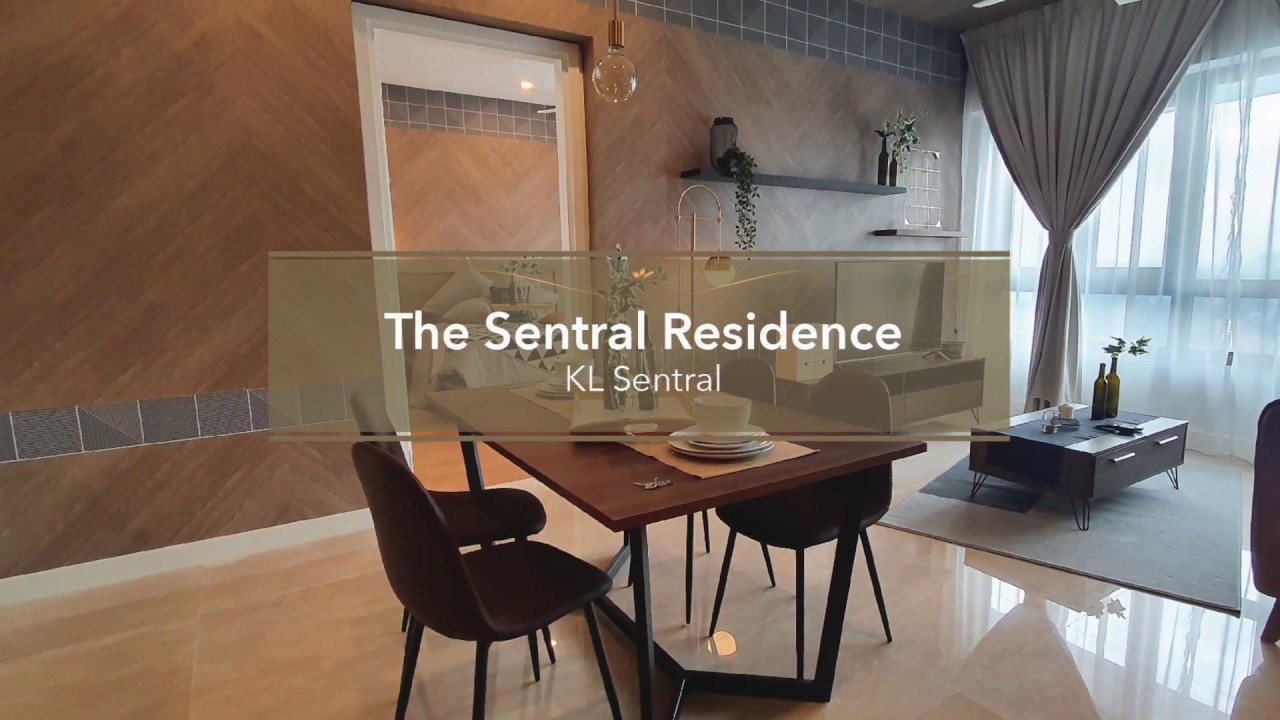 The Sentral Residence KL Sentral Fully Furnished Actual ID Design - YouTube