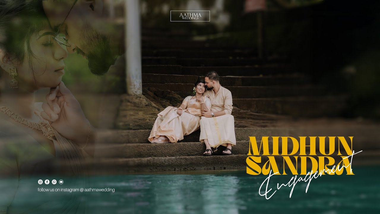 KERALA HINDU ENGAGEMENT HIGHLIGHT | MIDHUN & SANDRA - YouTube