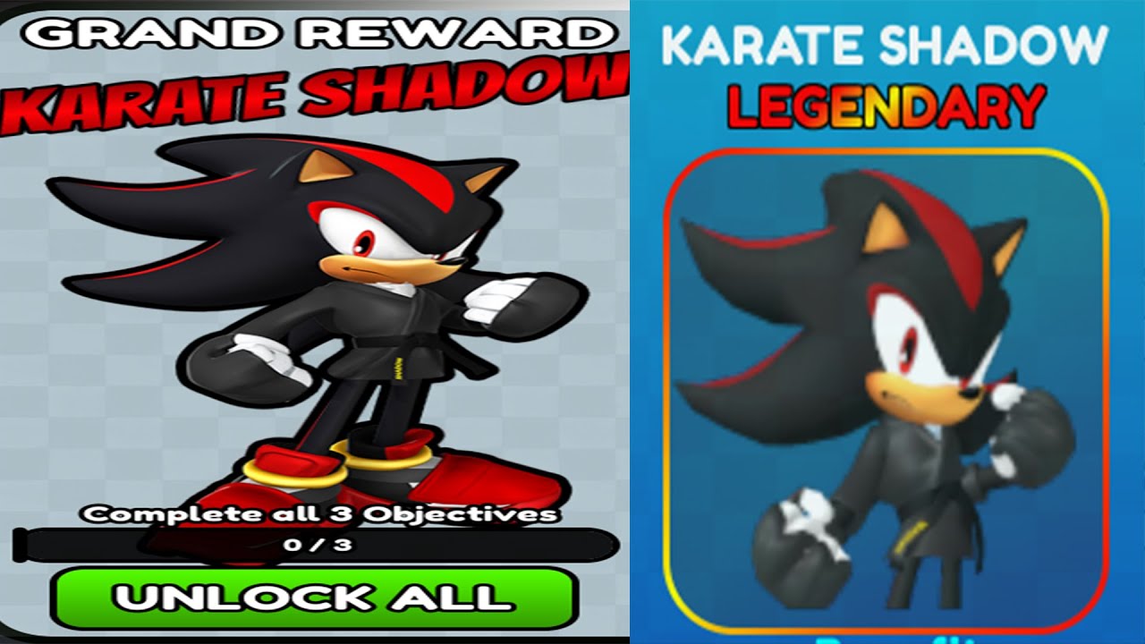 [🥋KARATE] Sonic Speed Simulator - 🥋 KARATE Shadow New Character ...