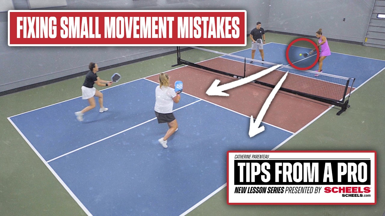 Pickleball Doubles Positioning 101: Cover the Middle & Control Points ...