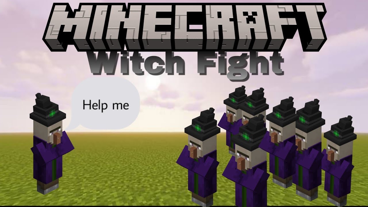 Witch Fight in Survival World || MINECRAFT - YouTube