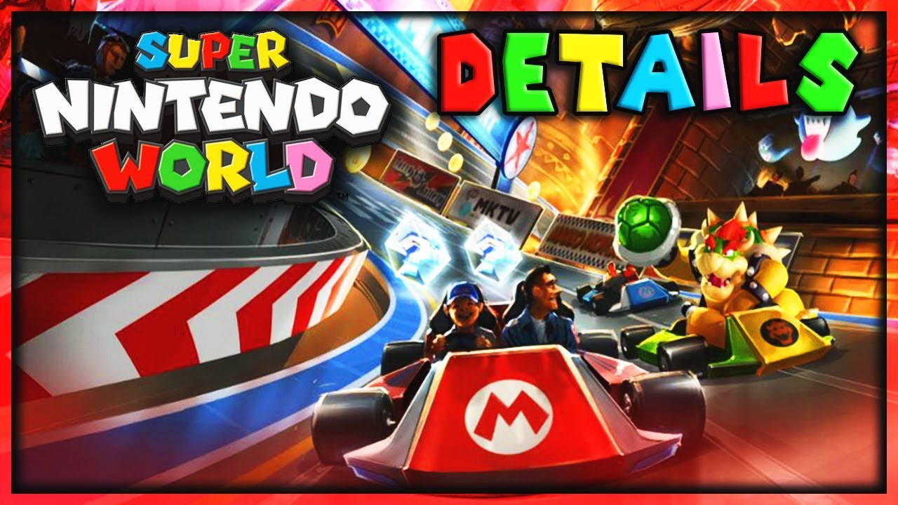 Super Nintendo World Ride and Land Details at the Universal Parks - YouTube