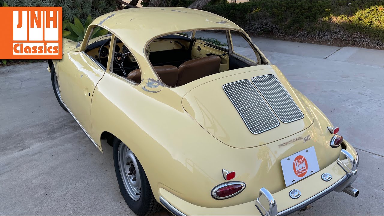 Wrecked Porsche 356 - (Episode 6) Windshield & Rear Window Install ...