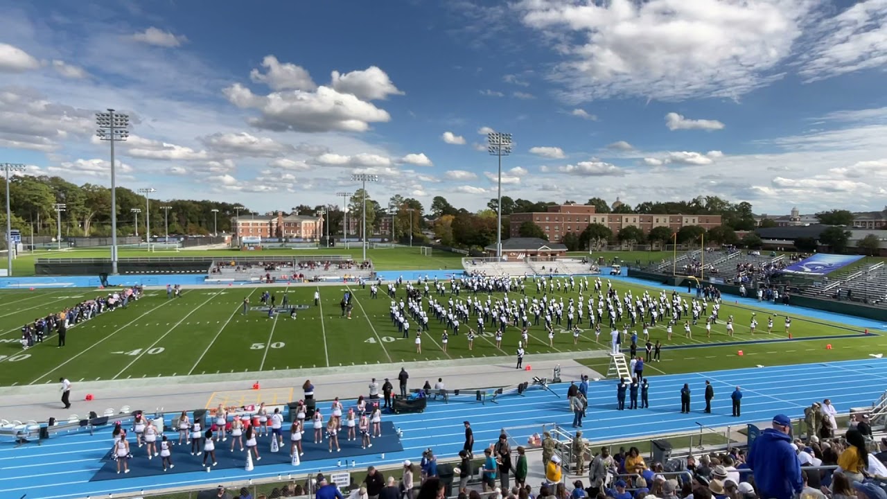 CNU Marching Captains Homecoming Pregame 10/30/2021 - YouTube
