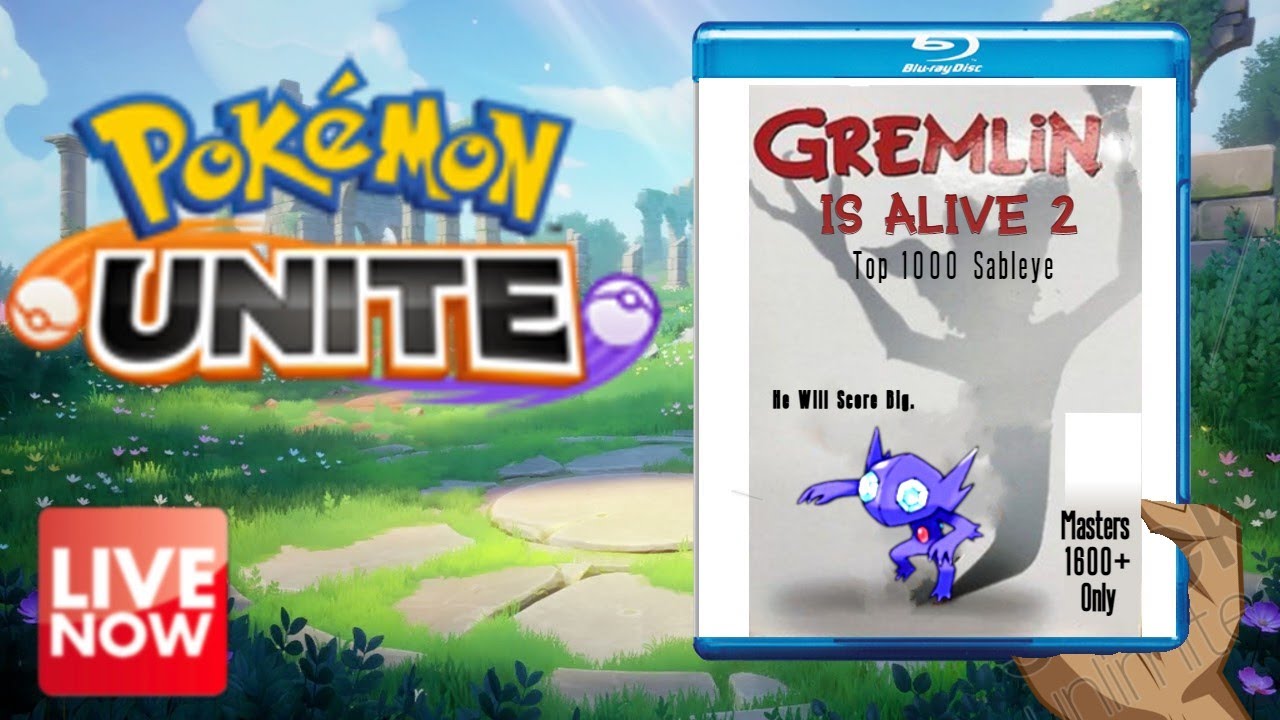 Gremlin! / Pokemon Unite Live!!! Ft. Sculpture / Come Join KomradZ ...