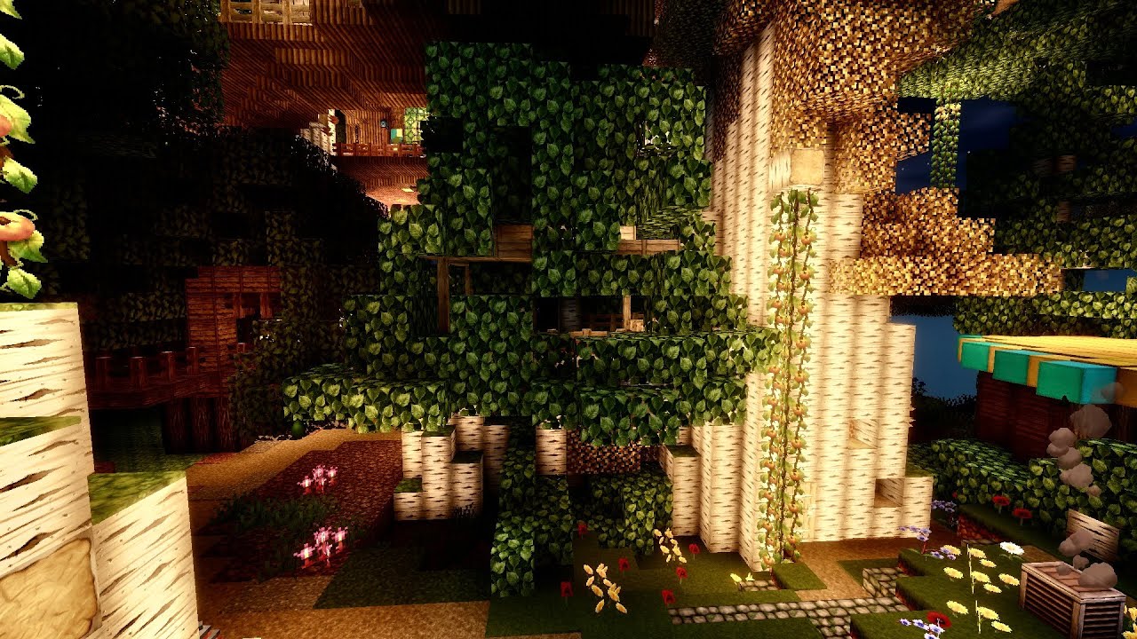 Arnaaluk Part 182: Minecraft Minecolonies Tropical, Hive, Urban Birch ...