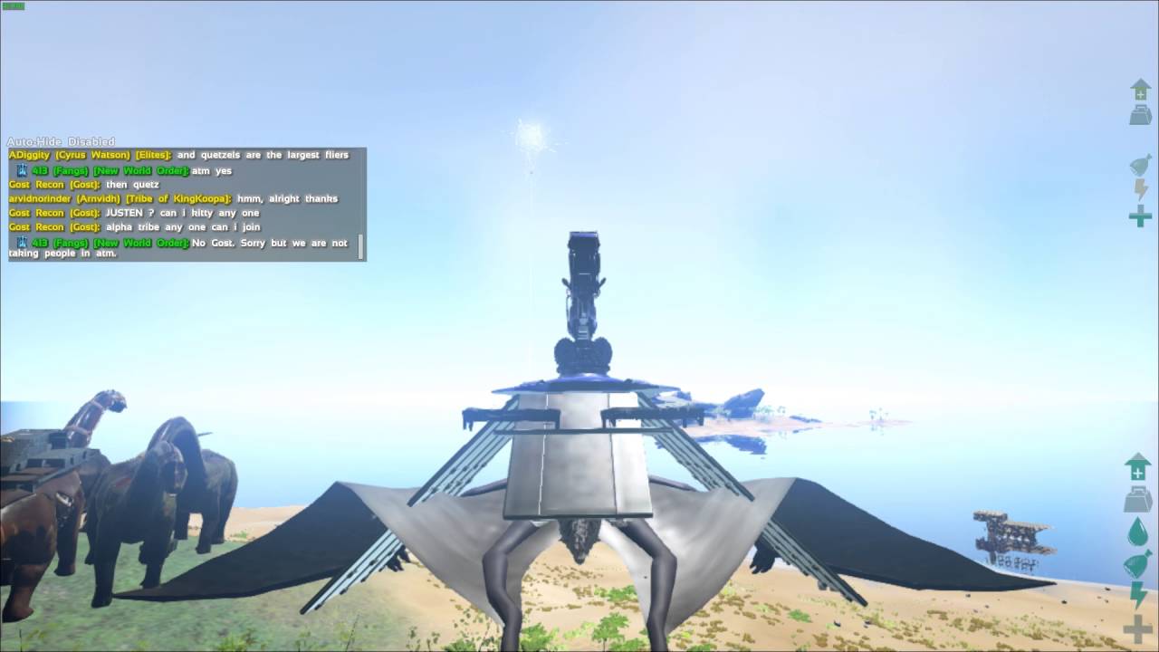 ARK dodorex raid #2 on SBFC alpha carno island base - YouTube