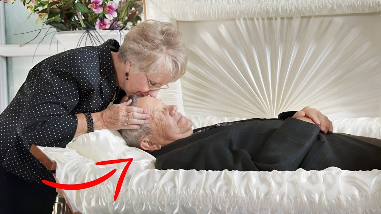 Wife kisses the Husband's Head to say goodbye and a true miracle ...